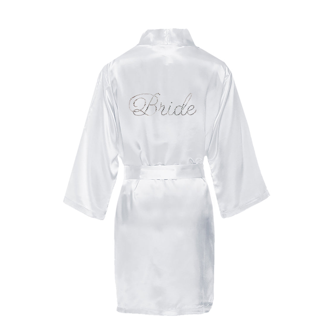 Bride Robe, Rhinestone Bridal Robe, Bride Rhinestone Robe – Classy Bride