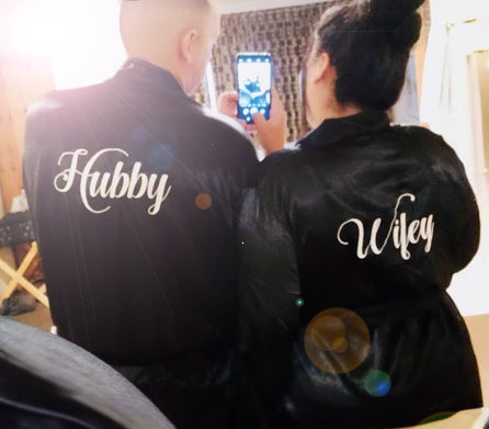 Personalized Mr. and Mrs. Robe Set, Couples Gifts, Mr. and Mrs. Robes ...