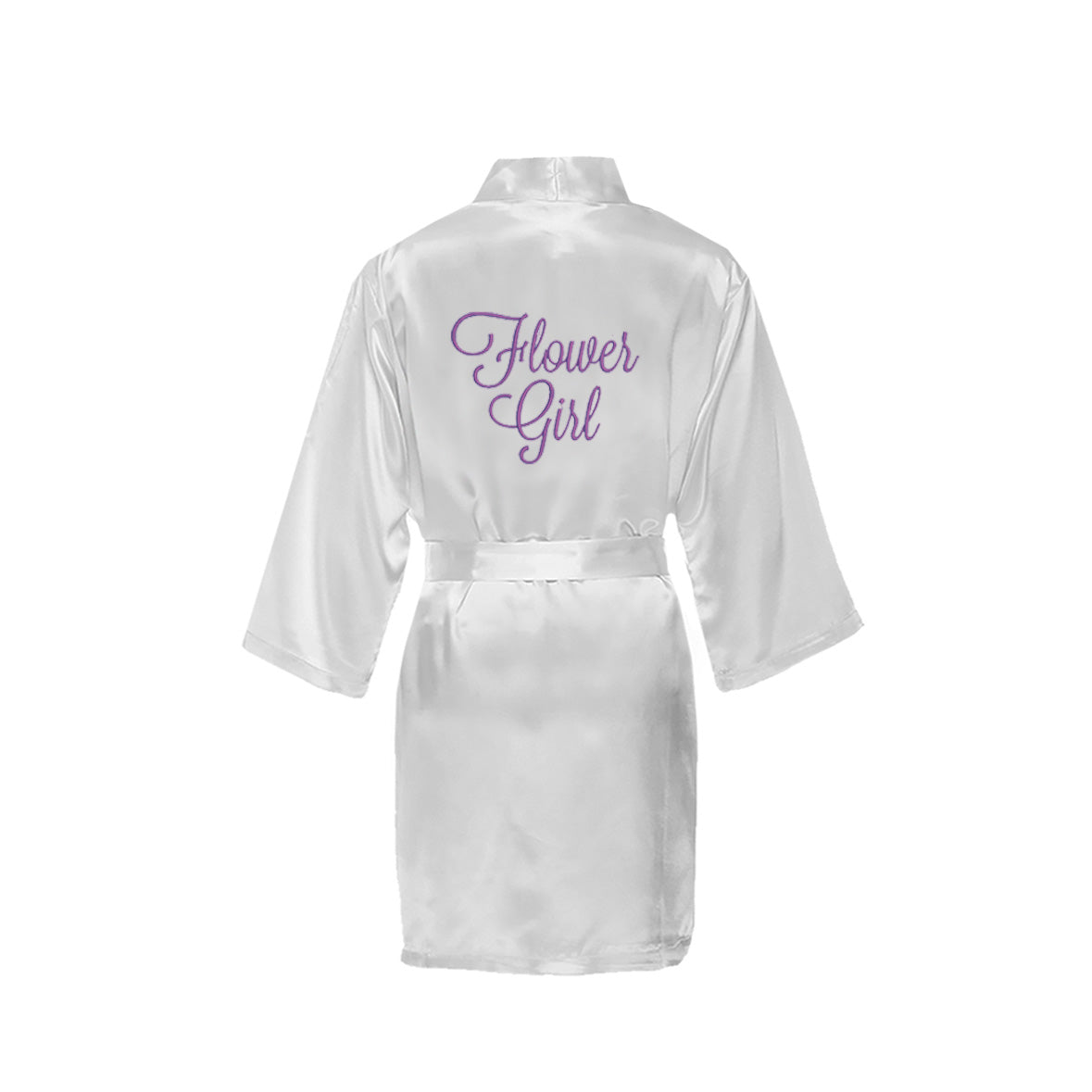 Flower Girl Robe, Personalized Girls Robe, Flower Girl Gifts – Classy Bride
