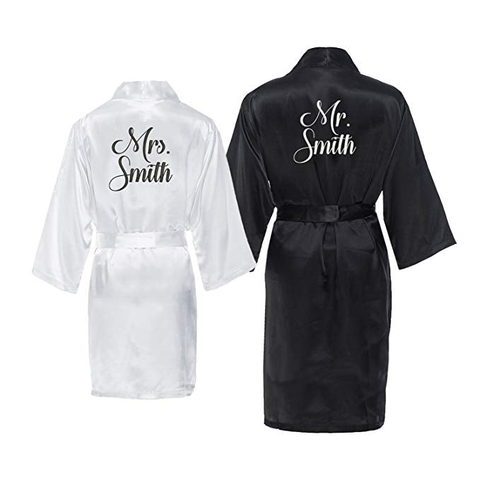 Personalized Mr. and Mrs. Robe Set, Couples Gifts, Mr. and Mrs. Robes ...