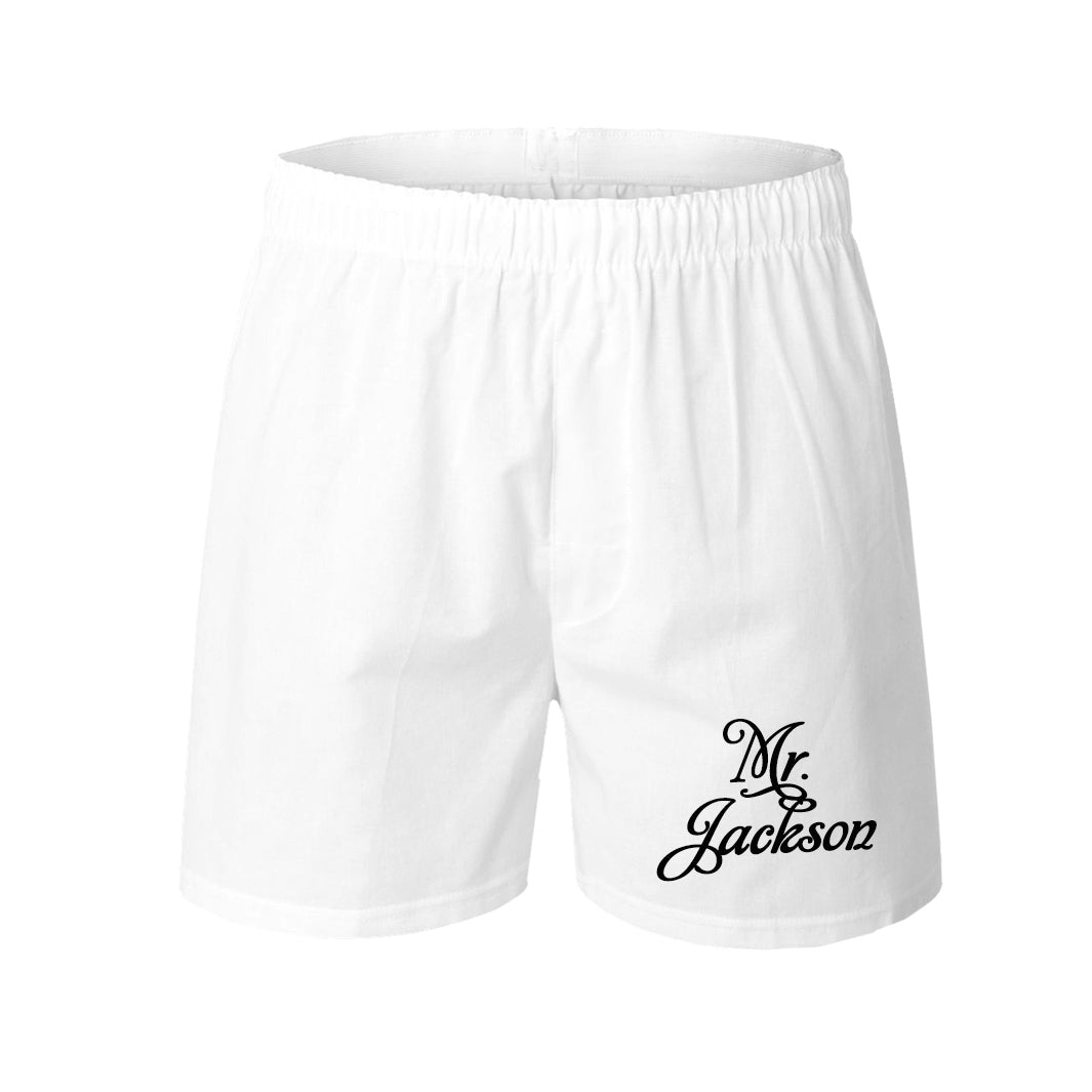 Personalized Mr. and Mrs. Set, Gifts for the Couple, Custom Underwear ...